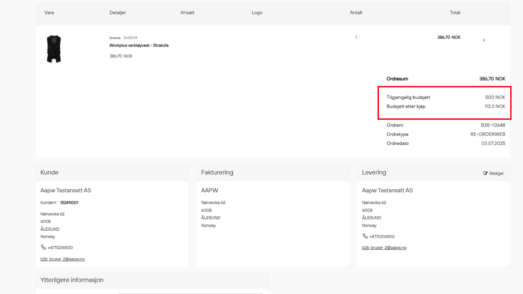 Hvordan fungerer selvbetjeningsløsningen?